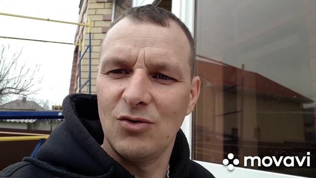 Устанавливаю тамбур из пластиковых рам.