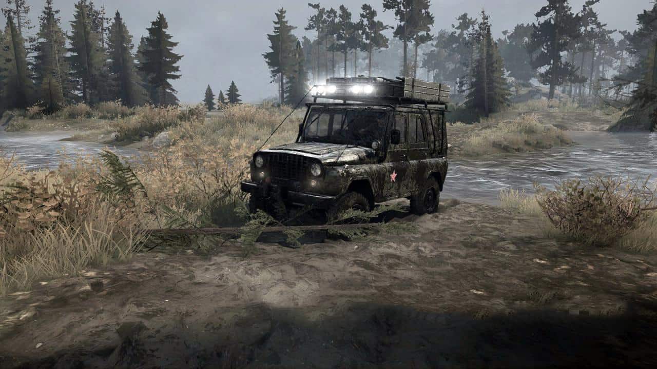 MudRunner УАЗ ГРЯЗЬ ( ШАНСОН )