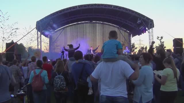 20170723 Театральный дворик 2017. Ансамбль «Parnas» (Рязань) и объявление победителей фотоконкурса