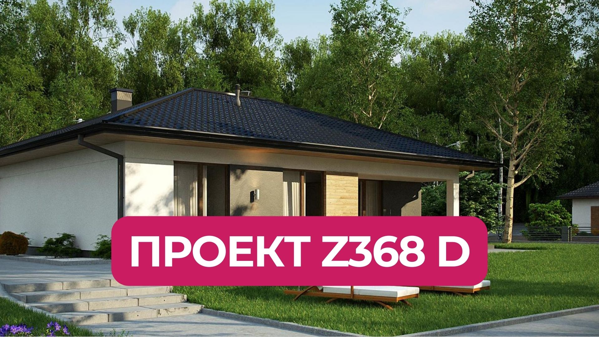 Z368 D Одноэтажный дом в традиционном стиле с продуманной планировкой.mp4