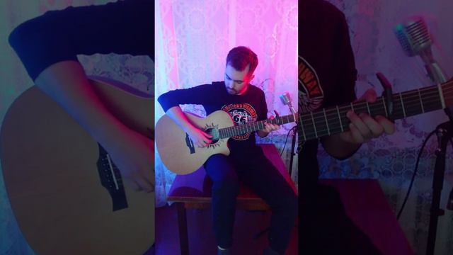 Бесконечное лето - заглавная тема  - Fingerstyle Cover #shorts (Everlasting summer - main theme)