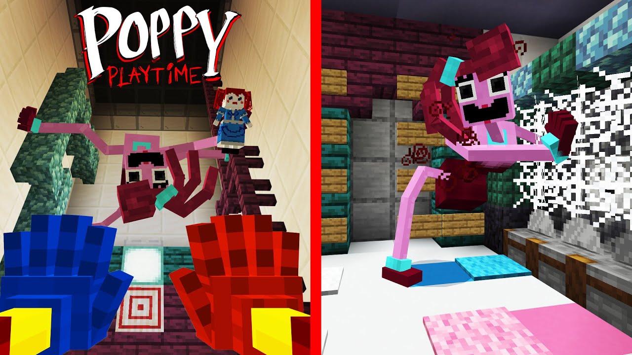 Карта ПОППИ ПЛЕЙТАЙМ 2 ГЛАВА в МАЙНКРАФТ ! POPPY PLAYTIME 2 MINECRAFT BEDROCK ADDON FULL MAP