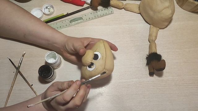 Как сшить текстильную куклу. Пошаговый мастер класс. часть 3