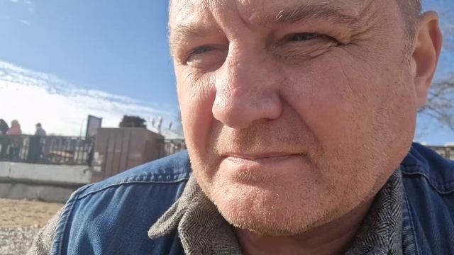 Удивительное тепло у Чёрного моря 7 января 2023 +15 градусов.