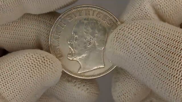 Швеция 2 кроны, 1907 года.