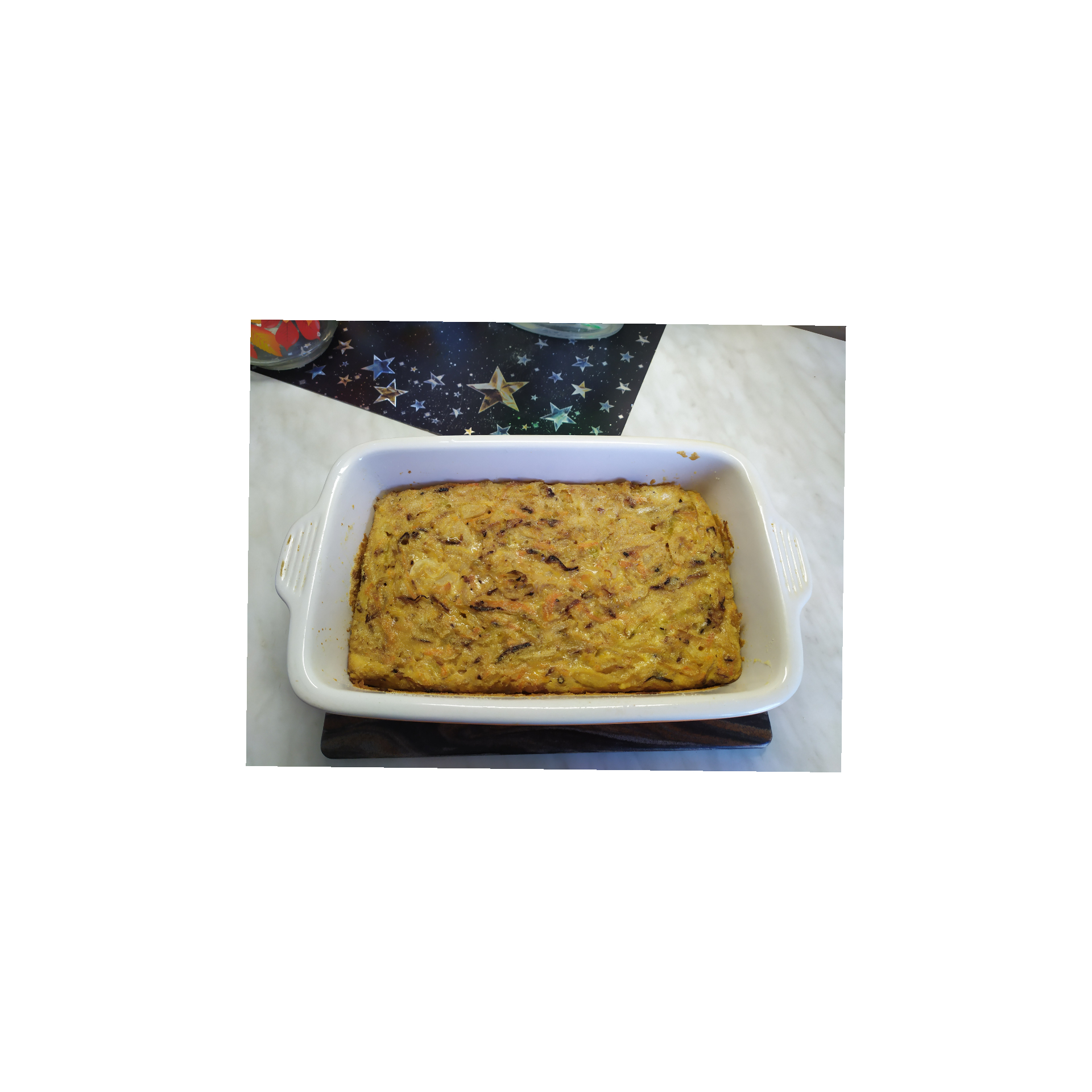 Запеканка из капусты с манкой.