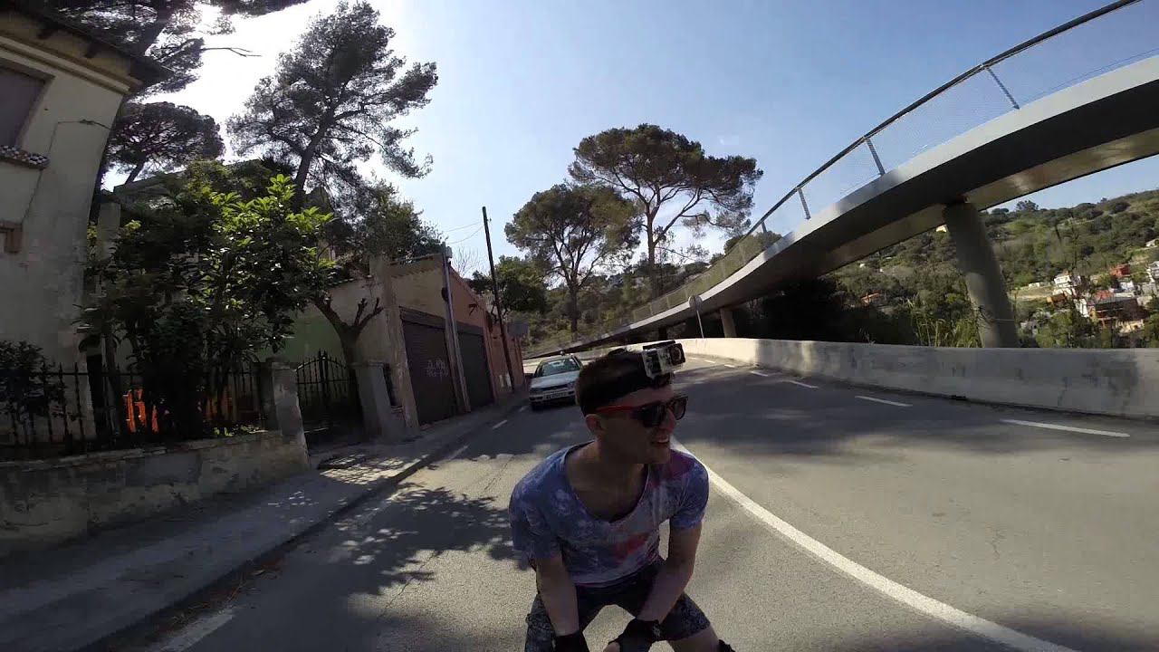 Barcelona, Tibidabo, roller skating
