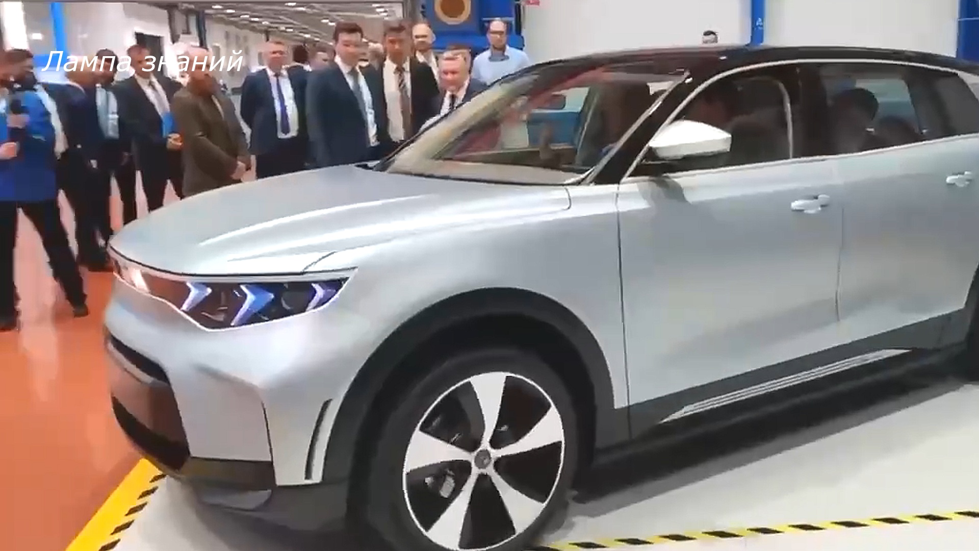 Показан российский электрический кроссовер E-Neva