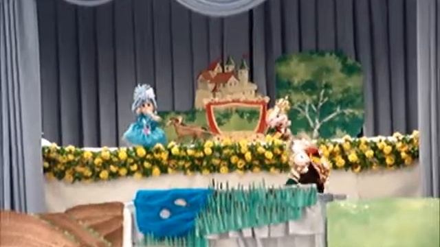 Кукольный театр по мотивам сказки Кот в сапогах постановка , часть озвучки Холодная И..mp4