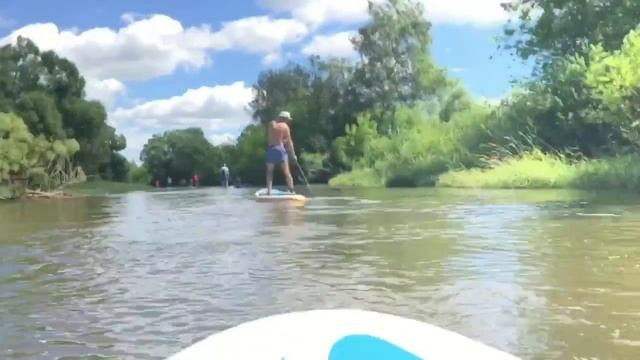 2017.06 - сплав по р. Истра на SUP-Surf