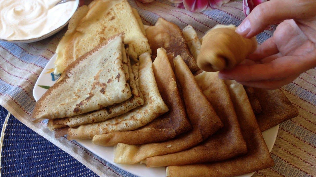 Блины в бутылке