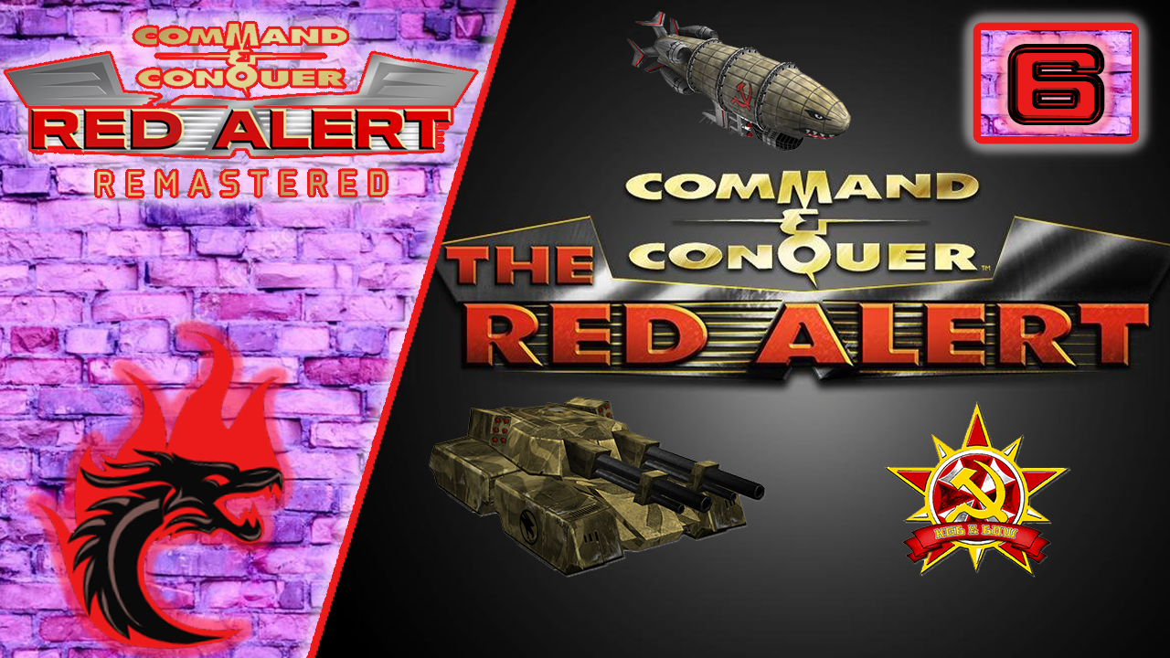 Прохождение C&C Red Alert Remastered: [  Миссия 4B ]  За СССР !  Максимальная сложность