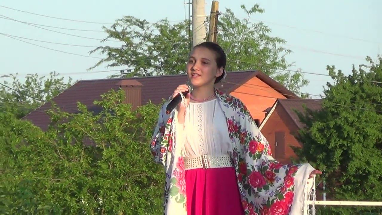 Выступаю на библионочи 2022 с песней "Кубанская казачка"