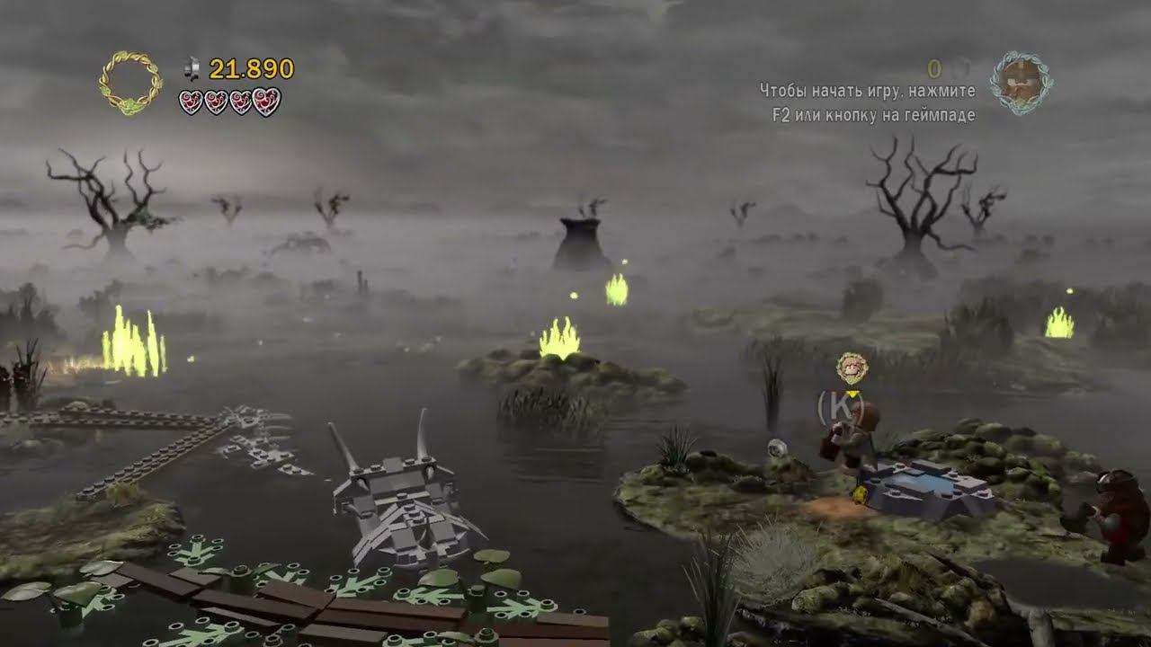 LEGO. Lord of the Rings. 100% Прохождение 9. Свободная игра