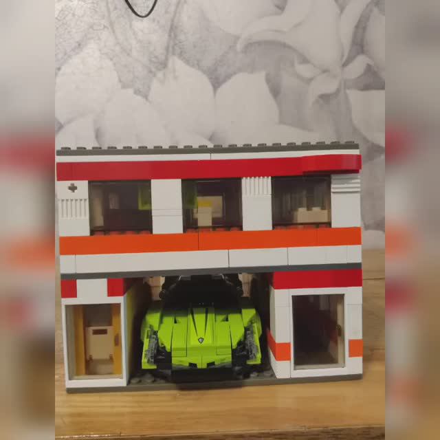 LEGO Мастерская: Самодельный Гараж
