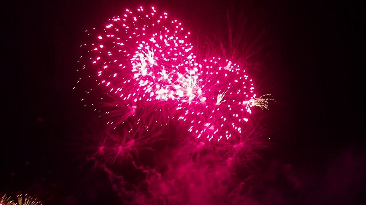 Салют в Туле в День города 8 сентября 2018.