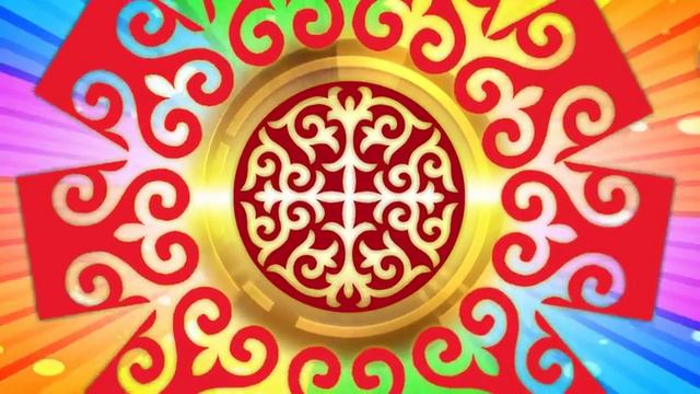 казахский орнамент футаж