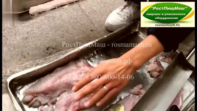 Слайсер нарезки филе рыбы и мяса XZ-280A  от РостПищМаш