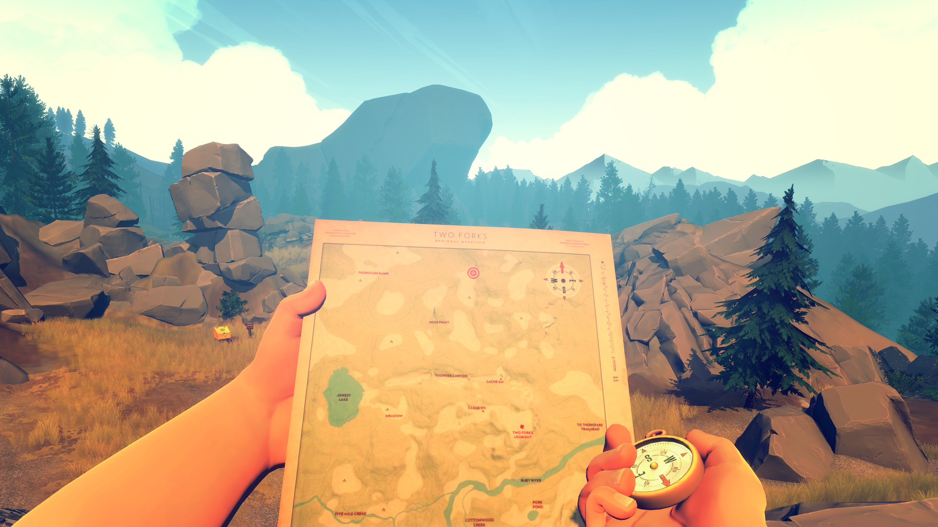 Firewatch - Первый рабочий день -#1
