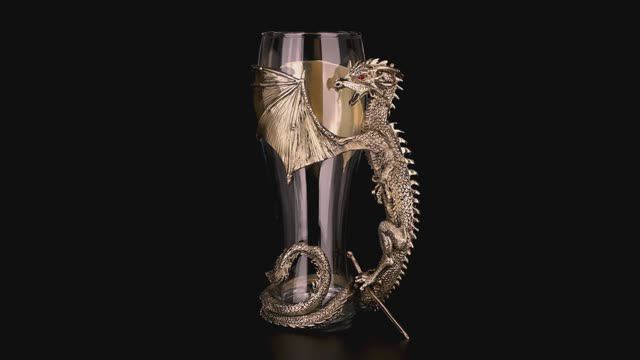 Бокал для пива Дракон