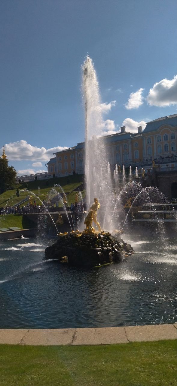 Петергоф главный фонтан
