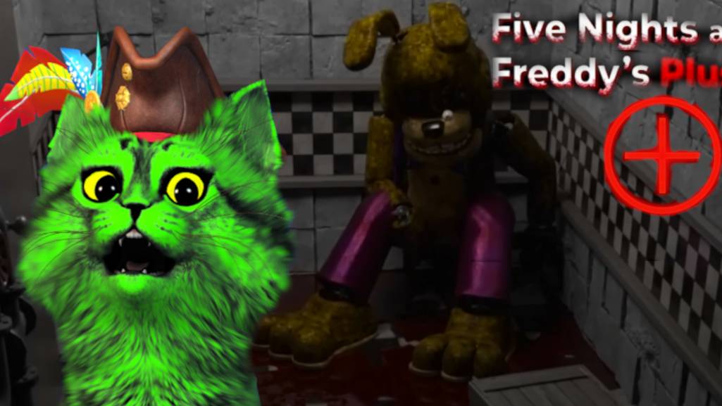 ПРУЖИННЫЙ БОННИ ВО ФНАФ ПЛЮС! 3 и 4 ночи ⏪fnaf plus⏪ fnaf +⏪