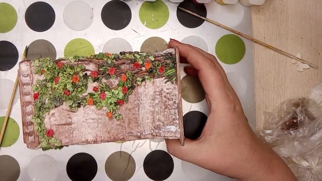 Делаю чайный домик своими руками .часть 2.