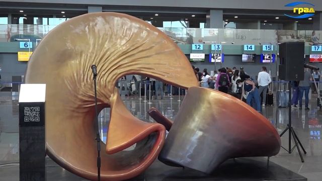 Скульптура «Звуки города» подарок Одессе в день рождения