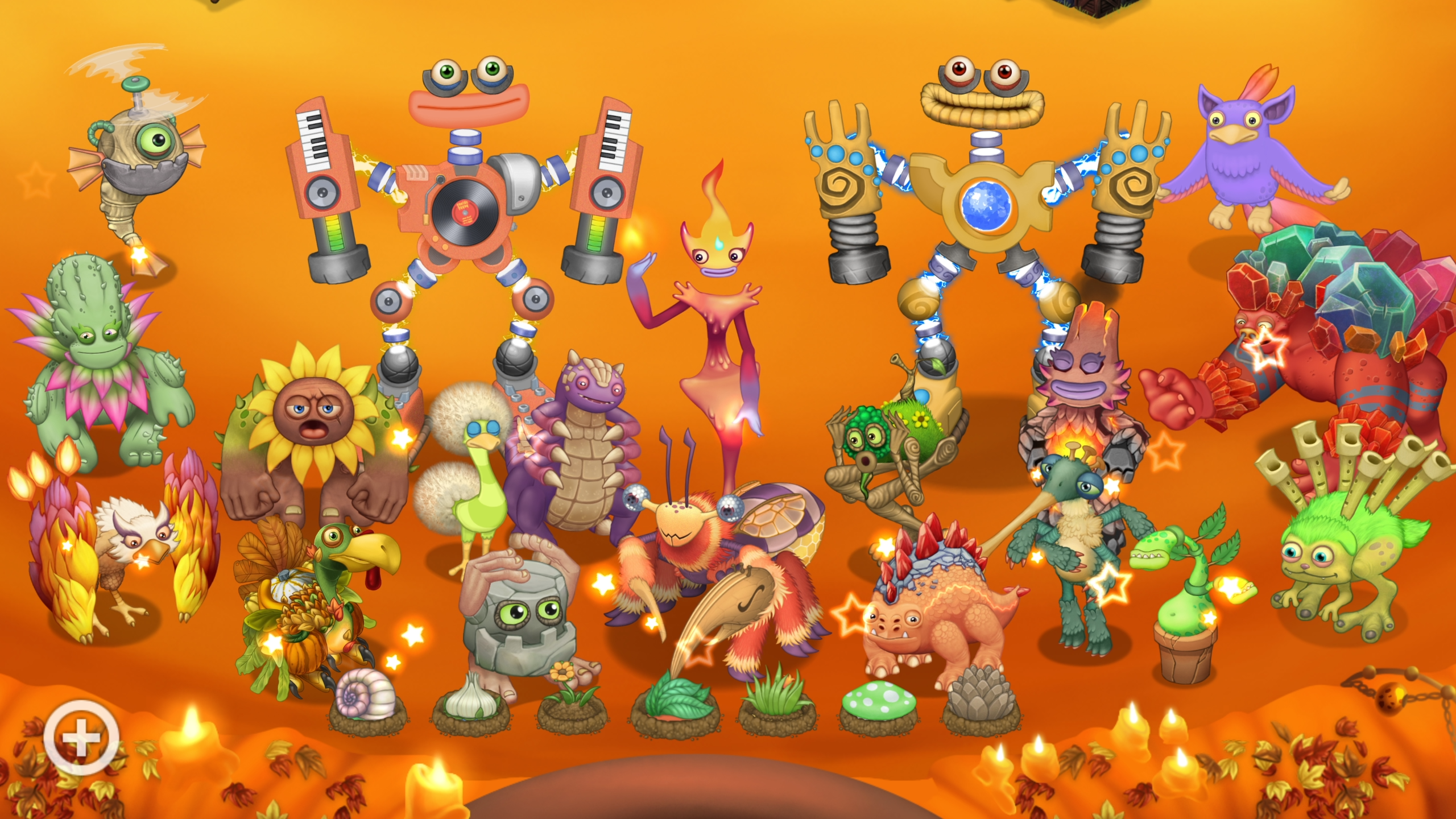 Fire Haven / Огненное убежище - без Эпического Коробаса (My Singing Monsters)