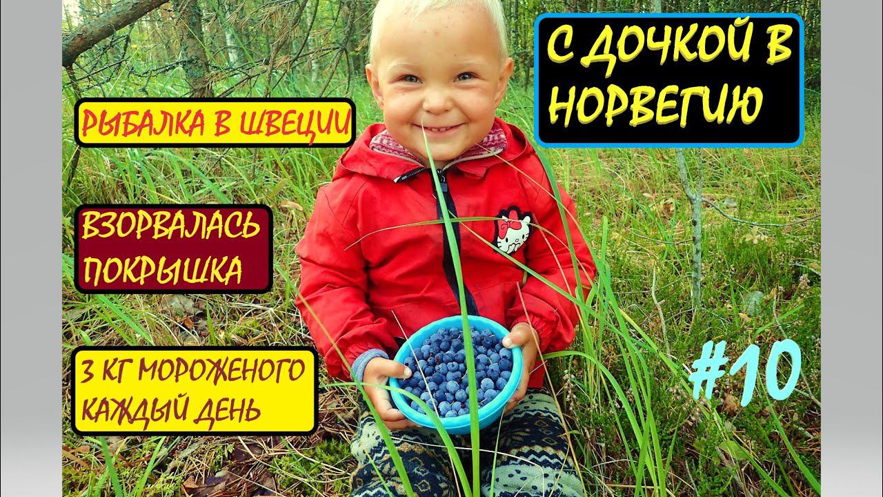 С двухлетней дочкой в Норвегию. Семейное велопутешествие. Норвегия-Швеция. Серия 10