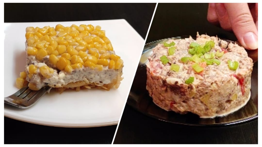 Два простых и вкусных рыбных салата