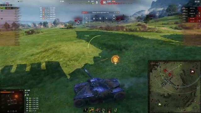 World of Tanks. Вот на что способен ебр 105. Игра с головой.mp4