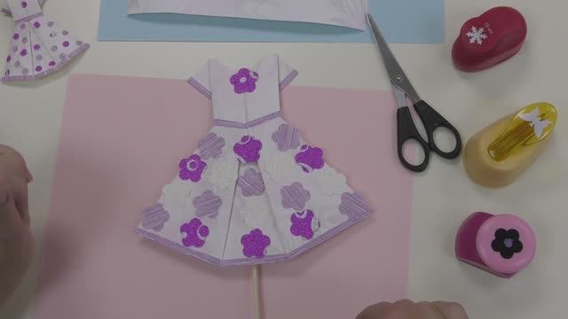 Мастер-класс "Платье для Дюймовочки"