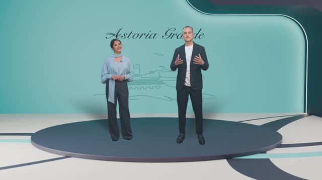 Видеопрезентация круизного лайнера Astoria Grande