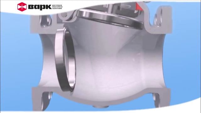 Клапан обратный поворотный