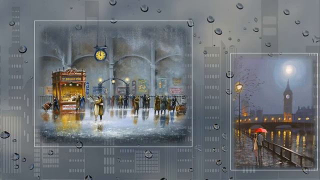 Дождливо! Но красиво!