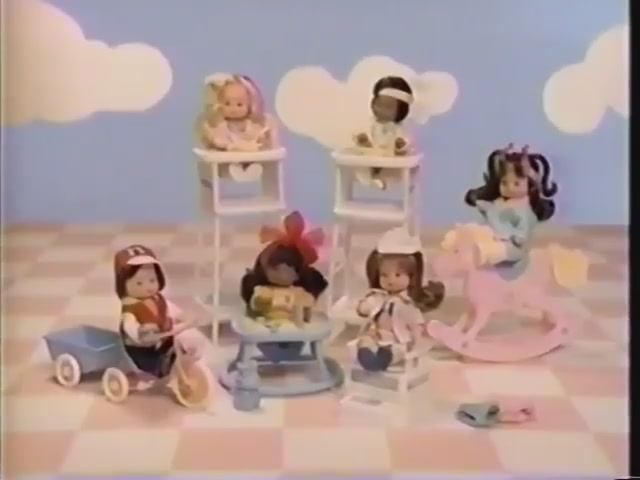 1988 Heart Family bath time fun playset