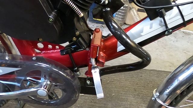 Складной мотовелосипед 24" / Мотовелик