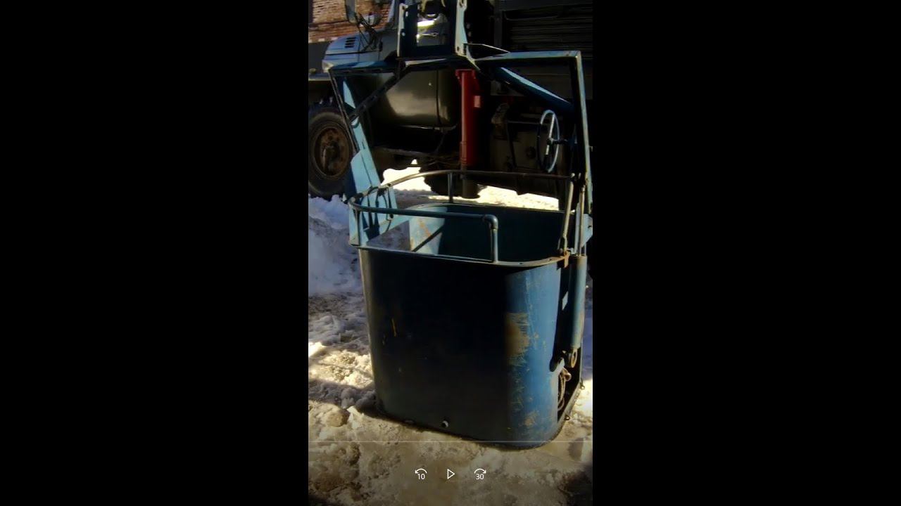 ‼️Как сделать Люльку для КМУ своими руками. Для манипулятора ЗИЛ-131. ПОЛНОЕ видео ЗДЕСЬ ⬇️