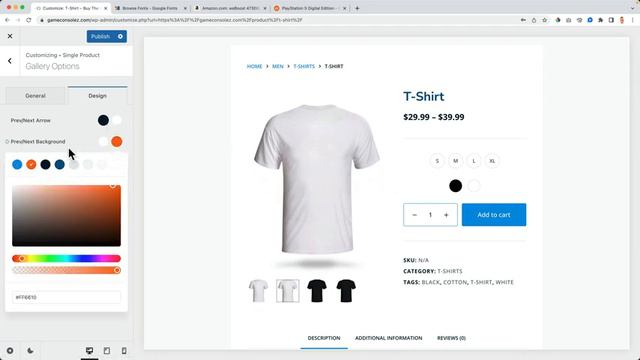 07 - макет магазина, товара, меню, выборка, импорт