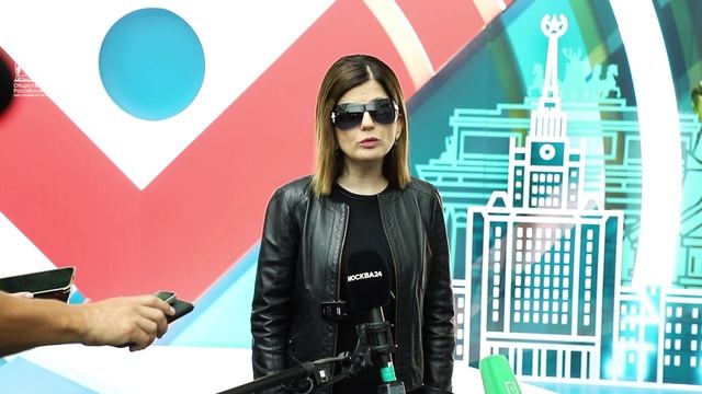 Диана Гурцкая проголосовала в общественном штабе Москвы