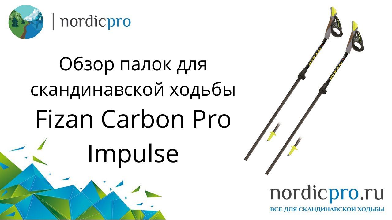 Fizan Carbon Pro Impulse палки, которые вы полюбите