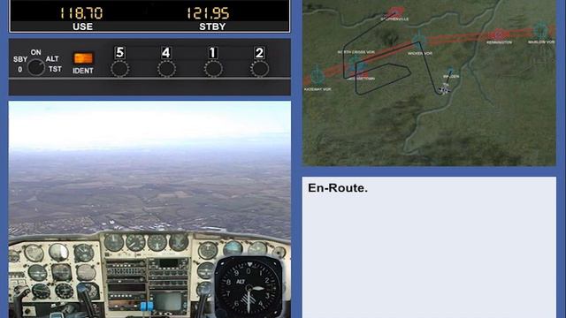 18  ATPL Training   IFR RT Communications #18 Flight Scenario Part 1