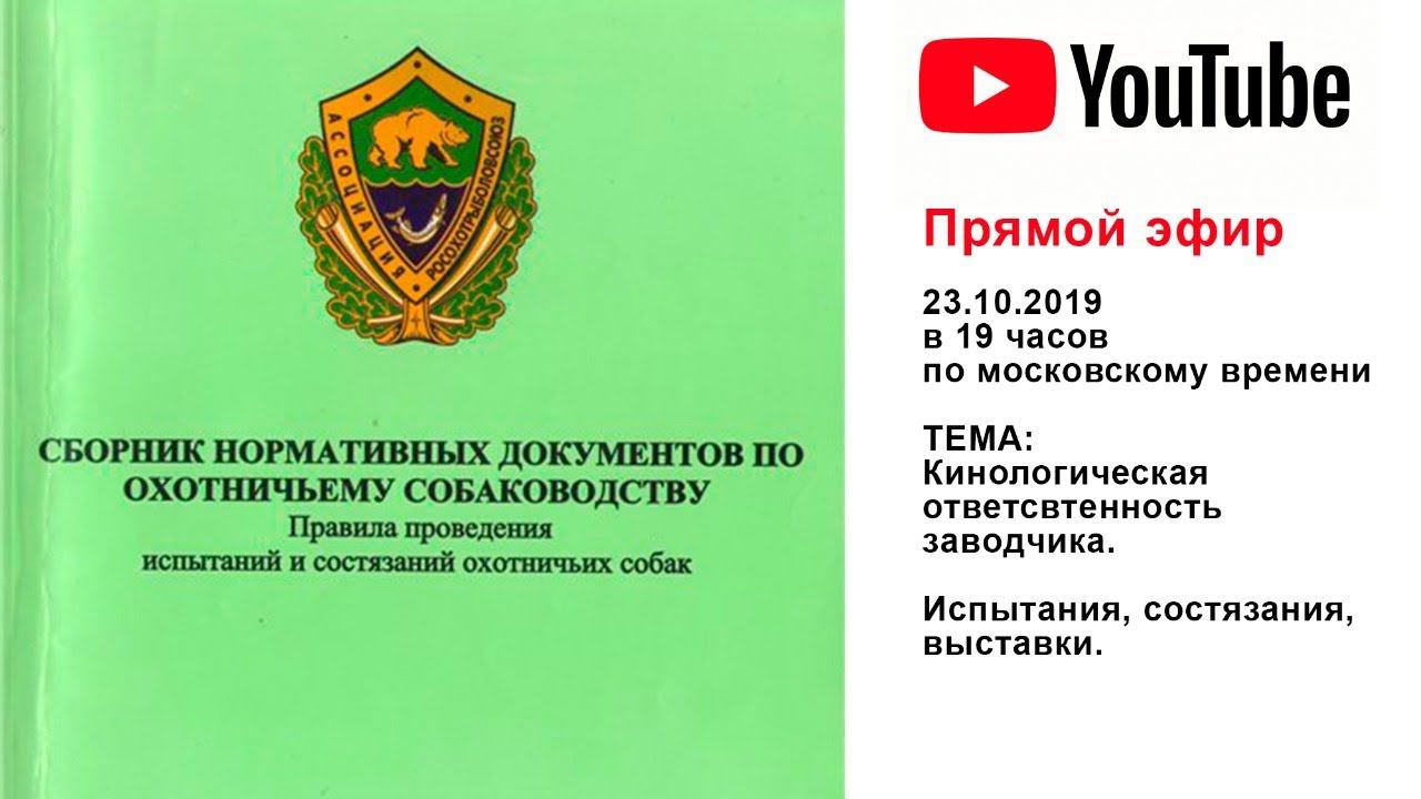 Кинологическая ответственность заводчика.