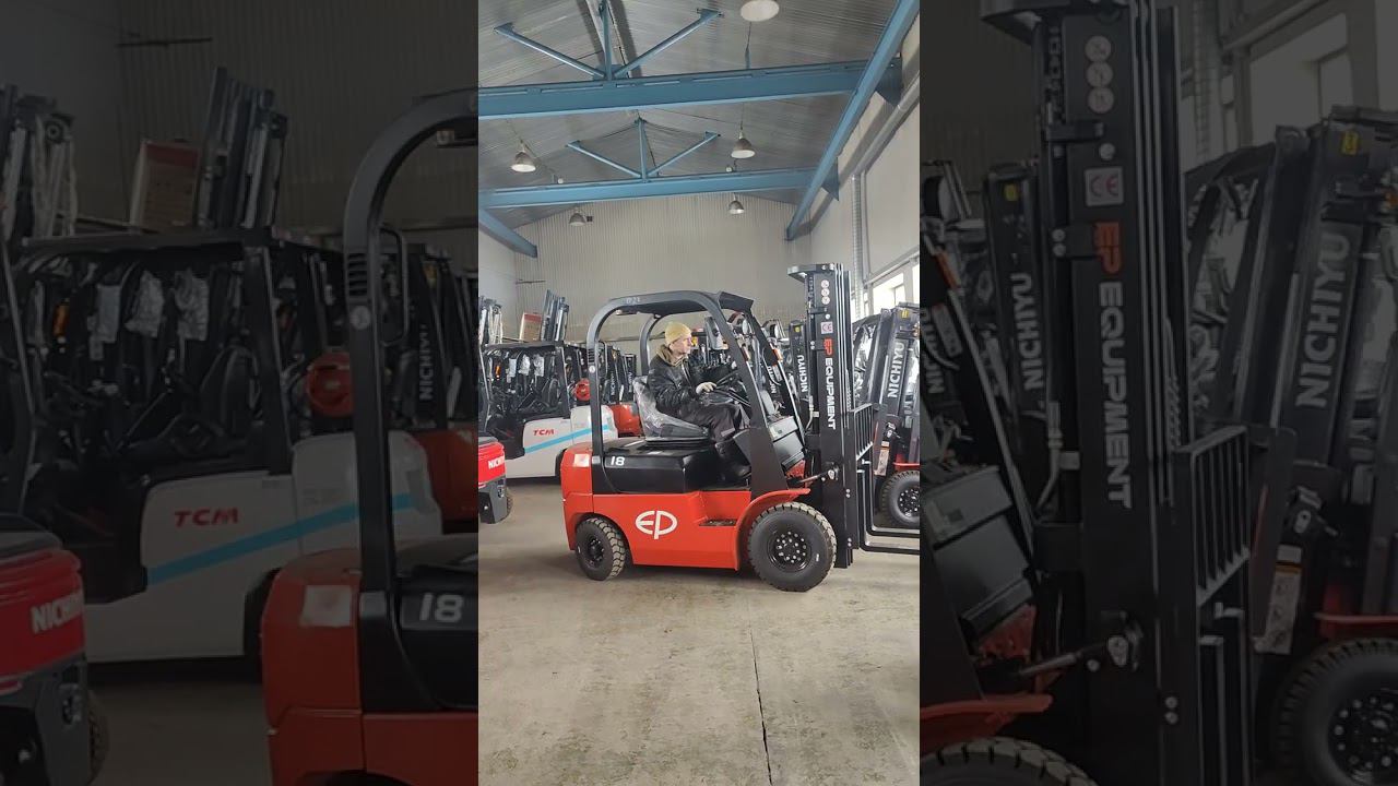 Дизельный погрузчик EP CPCD18T8 высота подъема 4800 мм, двигатель Китай 490