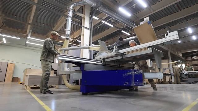 Распиловочный цех фабрики "Мануфактура уюта".