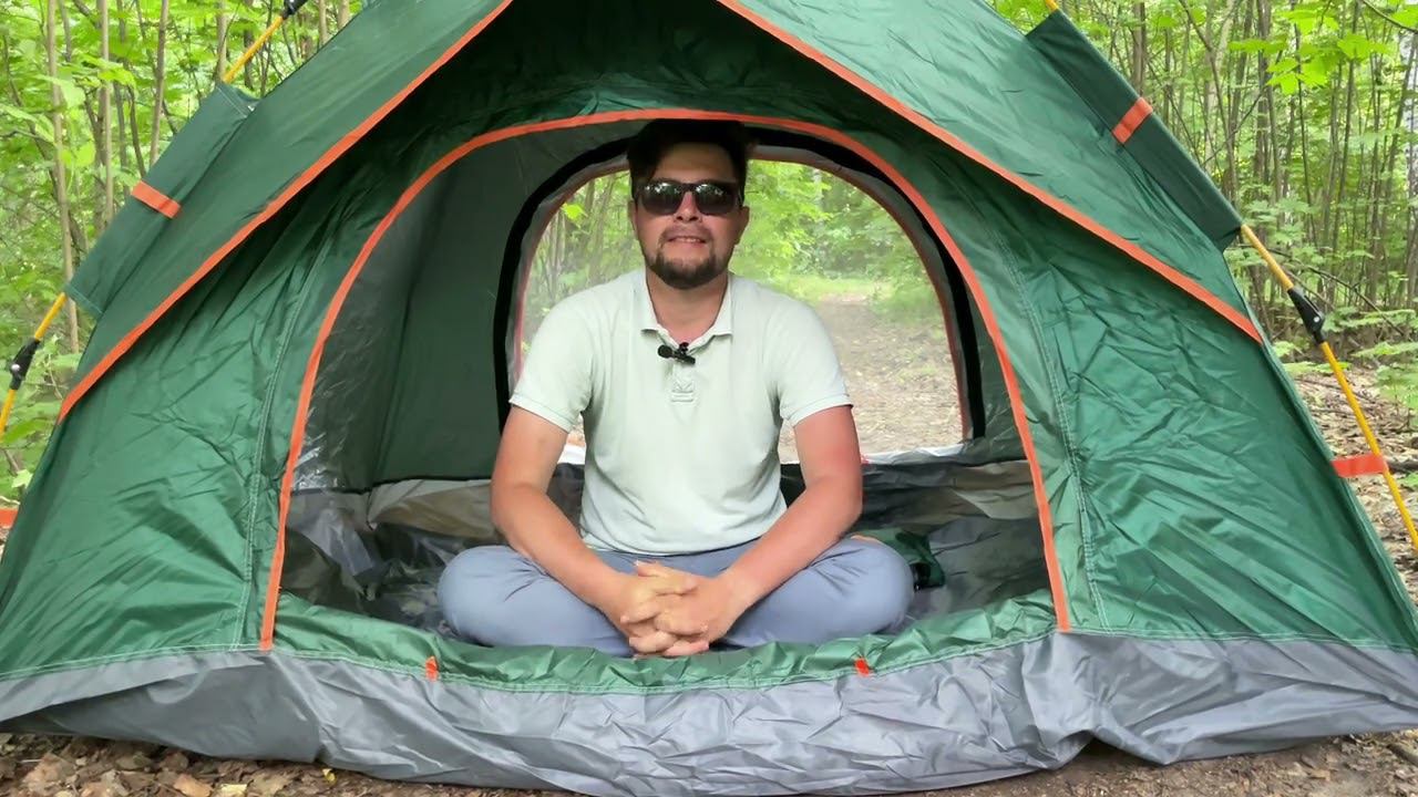 Обзор автоматической 2-х местной палатки Ankula