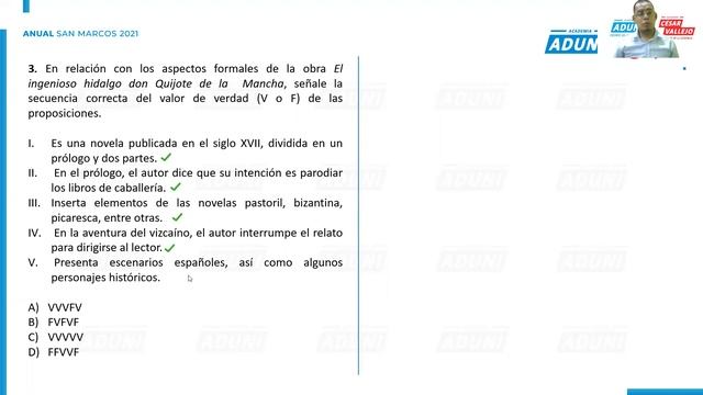 San Marcos Anual 2021 | Semana 13 Literatura Sesión 02