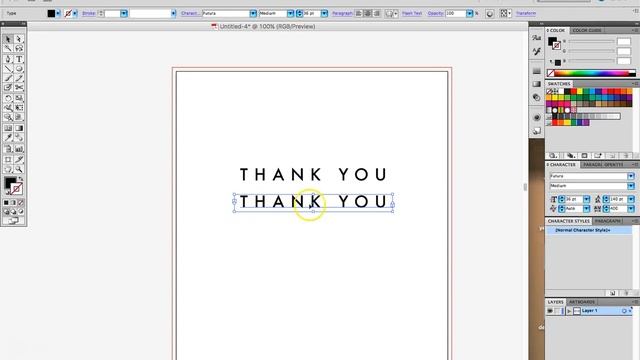 1 Illustrator A04 Набор текста и Умное выравнивание.mp4