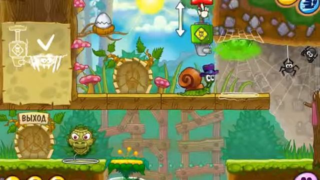 Snail Bob 5 - LEVEL 14 - 3 ЗВЕЗДЫ